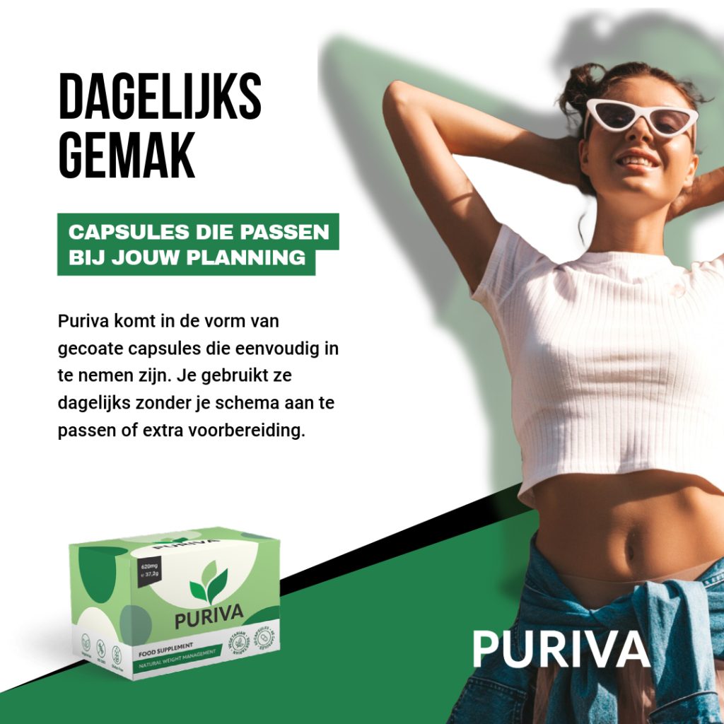Puriva Afslankcapsules met Actieprijs en Ervaringen - VitaalMax